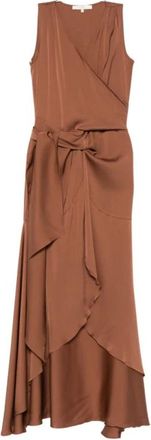 Nouvelle/Silk95Five Femme, Robes, Brun, Taille: 36 FR Shangri La Long Dress