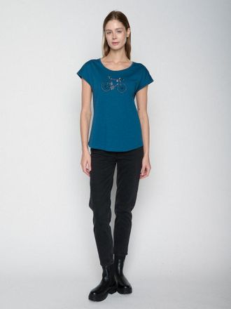 Greenbomb T-Shirt Cool Bike Norway Motiv Fahrrad (1-tlg., 1) Rundhalsausschnitt, Bio-Baumwolle, GOTS Zertifiziert