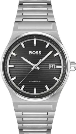 HUGO BOSS Montre automatique Candor - unisex - Accessoires - Gris - Taille: ONE Size