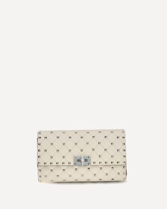 Valentino Garavani Rockstud Spike quilted Nappa Shoulder Bag Female UNI