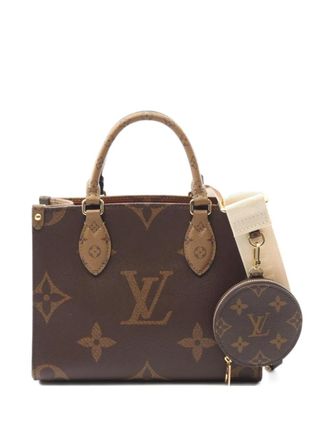 Louis Vuitton sac à main OnTheGo PM pre-owned (2021) - Marron