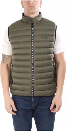 John Richmond Homme, Vestes, Vert, Taille: L Ump26042Pi S8 Vest