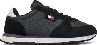 Tommy Jeans Sneakers Tommy Jeans Tj Runner Flag Mix EM0EM01774 Schwarz