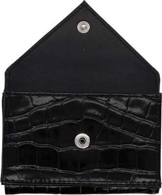 Vivienne Westwood Envelope Leather Wallet - Black