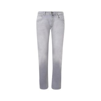Incotex 5-Pocket Denim Stretch Jeans - - Jeans - Herren - Grau - W36