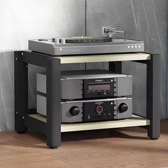 Generic 2/3/4/5-stufiges Audio-Rack Mit Plattenspielerst&auml;nder, AV-Komponenten-Medienst&auml;nder, Tower-Player-St&auml;nder, Heimstereo-Racksystem Mit H&ouml;henverstellbare