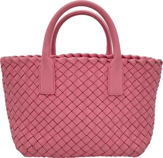 Bottega Veneta Crossbody Bags - Bottega Veneta Mini Cabat - Green - Gr. unisize - in Gold - f&uuml;r Damen