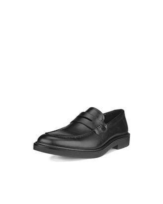 Ecco Herren Metropole London 525654 Leder Black Schuhe 45 EU