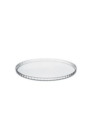 Pasabahce 10345 Plat &agrave; Tarte en Verre - s&eacute;rie Patisserie, &Oslash; 32,2 cm