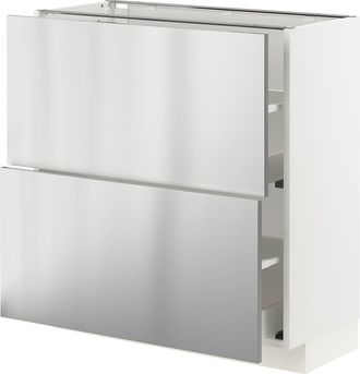 IKEA METOD / MAXIMERA Unterschrank mit 2 Schubladen