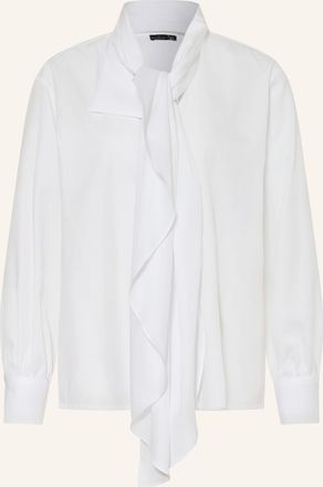 van Laack Van Laack Schluppenbluse Vl-Uzma-Xx weiss