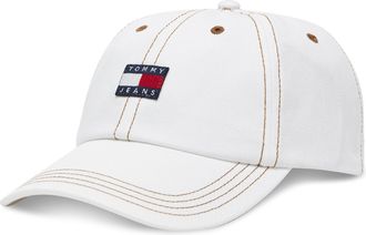 Tommy Jeans Cap Tommy Jeans Heritage AW0AW17572 Creme