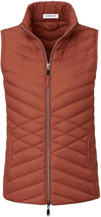 Peter Hahn Daunen-Steppweste Peter Hahn orange