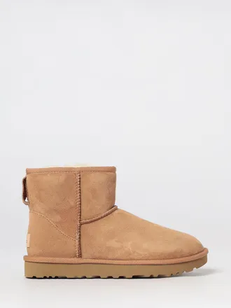 UGG Bottines Classic Mini II en daim avec doublure en shearling