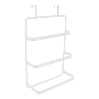 Tendance Handtuchhalter auf t&uuml;r 3 metallstangen - Weiss