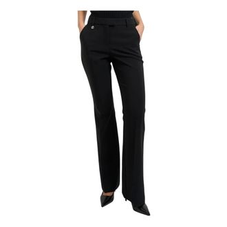 Fracomina Femme, Pantalons, Noir, Taille: 44 FR Pantalon Tailleur &Eacute;vas&eacute;