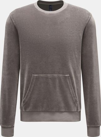 04651/ Herren - Nicki-Rundhalspullover Nicki Crew grau