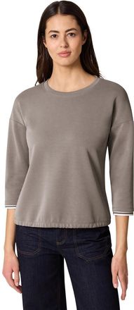 Street One Shirt mit Kontrastdetails Light Terra Mocha 44
