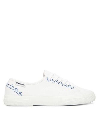 Superga Sneakers aus Stoff S71473W 3750 Wei&szlig;