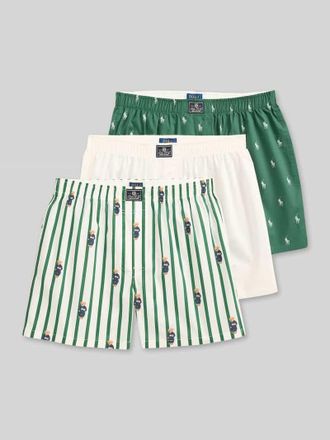 Ralph Lauren Boxershorts aus reiner Baumwolle im 3er-Pack