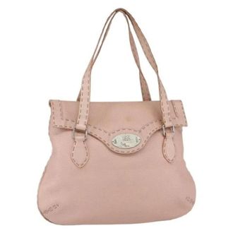 Fendi Sac bandouli&egrave;re en cuir Pre-owned - Femme - Pre-owned - Rose - Taille: ONE Size