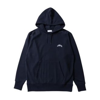 Edmmond Studios Core Logo Hoodie - - Sweatshirts & Hoodies - Herren - Blau - M