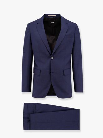BOSS Virgin wool suit with classic lapel - BOSS - gender_Man