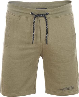 Riverso Herren Sweat Short RIVBlake Regular Fit Kurze Hose Sommer Sport Bermuda Shorts Tunnelzug Print Taschen Grün XXL, Größe:XXL, Farbe:Ivy Olive