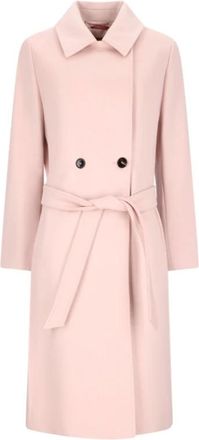 Max Mara Femme, Manteaux, Rose, Taille: 38 FR Bcollag Coat