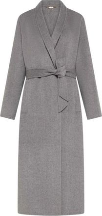 Seventy Cappotto Double Misto Cashmere Handmade - - Coats - Damen - Grau - XS