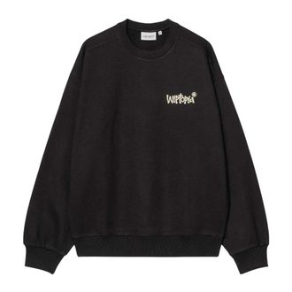 Carhartt Work in Progress Ballon Fit Grafik Sweatshirt Kollektion - - Sweatshirts & Hoodies - Herren - Schwarzk - L