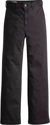 Levi's Femme, Pantalons, Noir, Taille: W26 Wide Pantalons