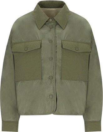 Weekend by Max Mara VESTE R&Eacute;VERSIBLE LI&Egrave;GE VERT MAX MARA WEEKEND