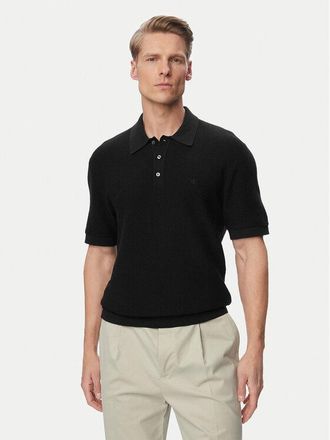 Calvin Klein Poloshirt LV04LG313G Schwarz Regular Fit
