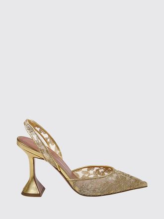 Amina Muaddi Absatzschuhe Damen Farbe Grau