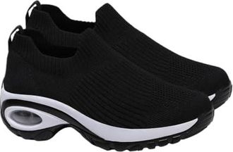 FOMIYES Chaussures de Marche Femmes Respirantes Légeres Tissé Semelle Antidérapante Confortable pour Sport et Usage Quotidien Mode Casual pour Voyage et Fitne