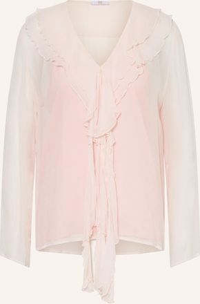 Riani Riani Blusenshirt Mit Volants rosa