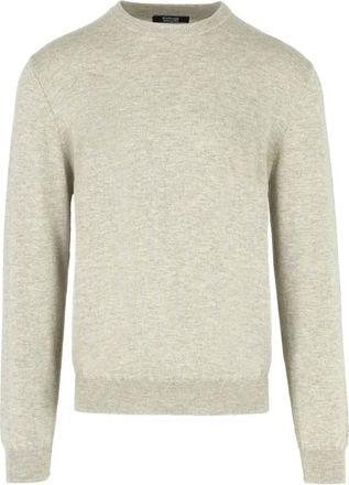 Bomboogie Homme, Pulls, Gris, Taille: 2XL Pull ras du cou en laine m&eacute;rinos