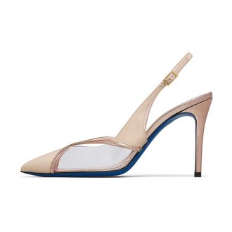 Loriblu Femme, Chaussures, Beige, Taille: 38 EU Escarpins Slingback