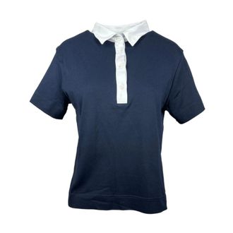 La Fileria Polohemd - - Tops - Damen - Blau - XL