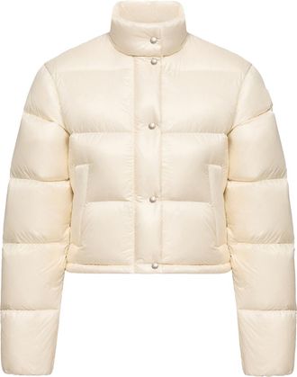 Moncler Moncler Doudoune Courte Tepice, Femme, Blanc, Taille: 00