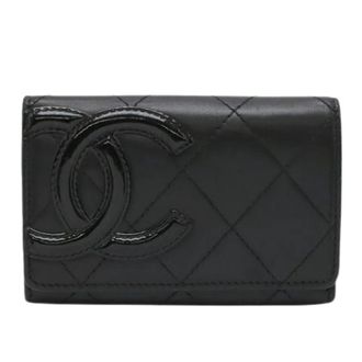 Chanel Pre-owned Card Case - - Pre-owned - Damen - Schwarzk - ONE SIZE