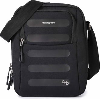 Hedgren Unisex Relax M Vertikale Crossover-Mitteltasche + RFID, schwarz