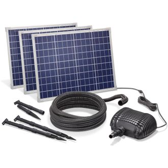 Esotec Solar Bachlaufset f&uuml;r Gartenteich 150/5000 pro Komplettset Brunnen 101972 - Esotec