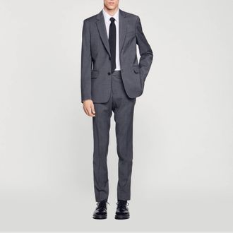 Sandro Anzugjacke aus Wolle