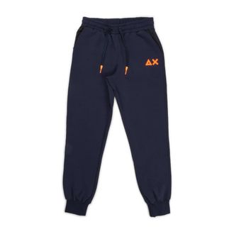 Sun 68 Baumwoll Fleece Tech Lange Hose - - Trousers - Herren - Blau - S