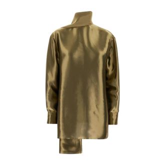 Ferragamo Strickbluse - - Blouses & Shirts - Damen - Braun - XS