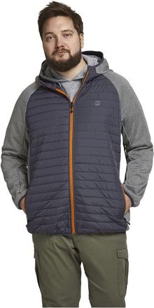 Jack & Jones Jack & Jones Herren Jjemulti Quilted Jacket Ps Noos Jacke, Grey Melange/Detail:Set-in Sleeves, 3XL