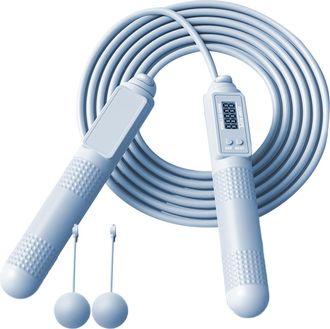 Generico Feuchtigkeitsspendende Seife, Fitnessger&auml;te mit Z&auml;hler, Springseil ohne Kabel, f&uuml;r M&auml;nner, Frauen, Erwachsene, Kinder, Zuhause, Outdoor-Sport