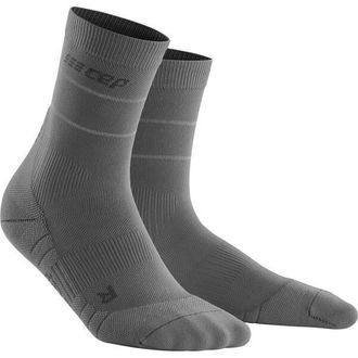 CEP Damen Reflective Mid Cut Socks